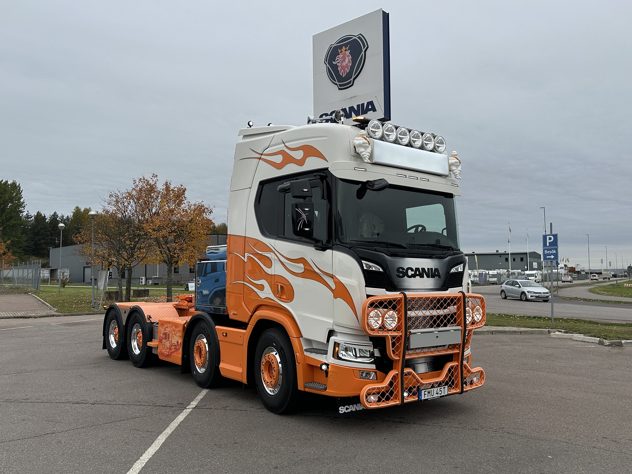 Scania R660 B8x4 – Engströms Lastbilar