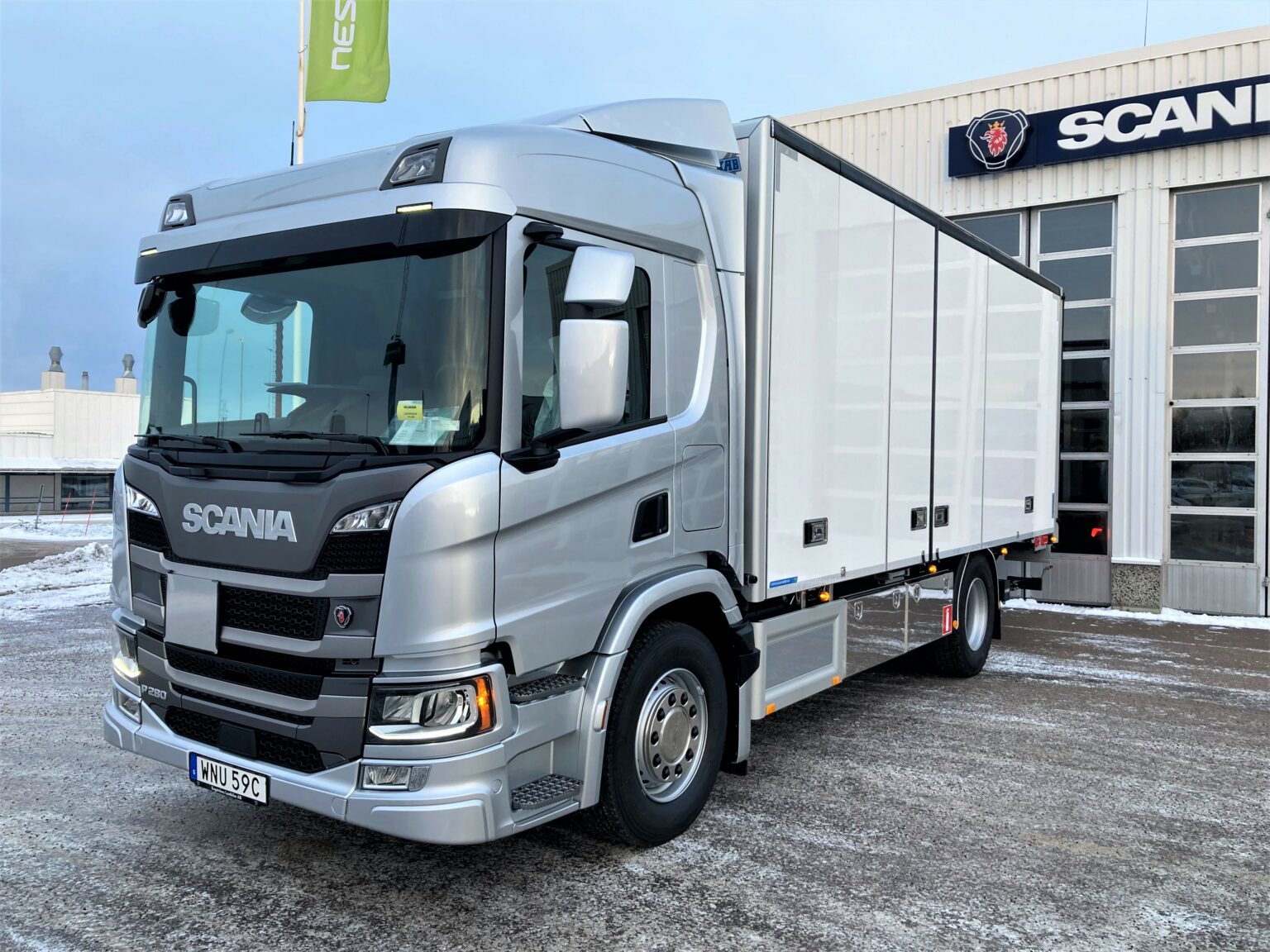 Scania P280 B4x2NB – Engströms Lastbilar